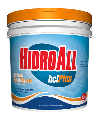 HCL Plus – Cloro para piscina da HidroAll